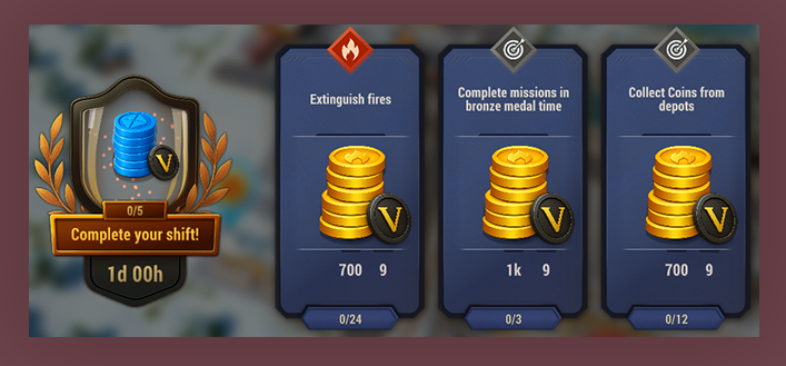 EMERGENCY HQ - New Tasks and Merits System